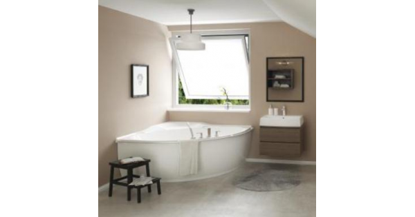 Kampinė vonia PAA Bolero (1450x1450) | UAB „Tai, ko reikia“